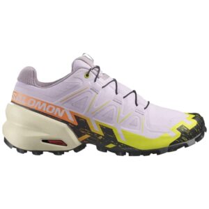 Chaussure de trail Salomon Speedcross 6 W - Violet / Jaune / Orange ...